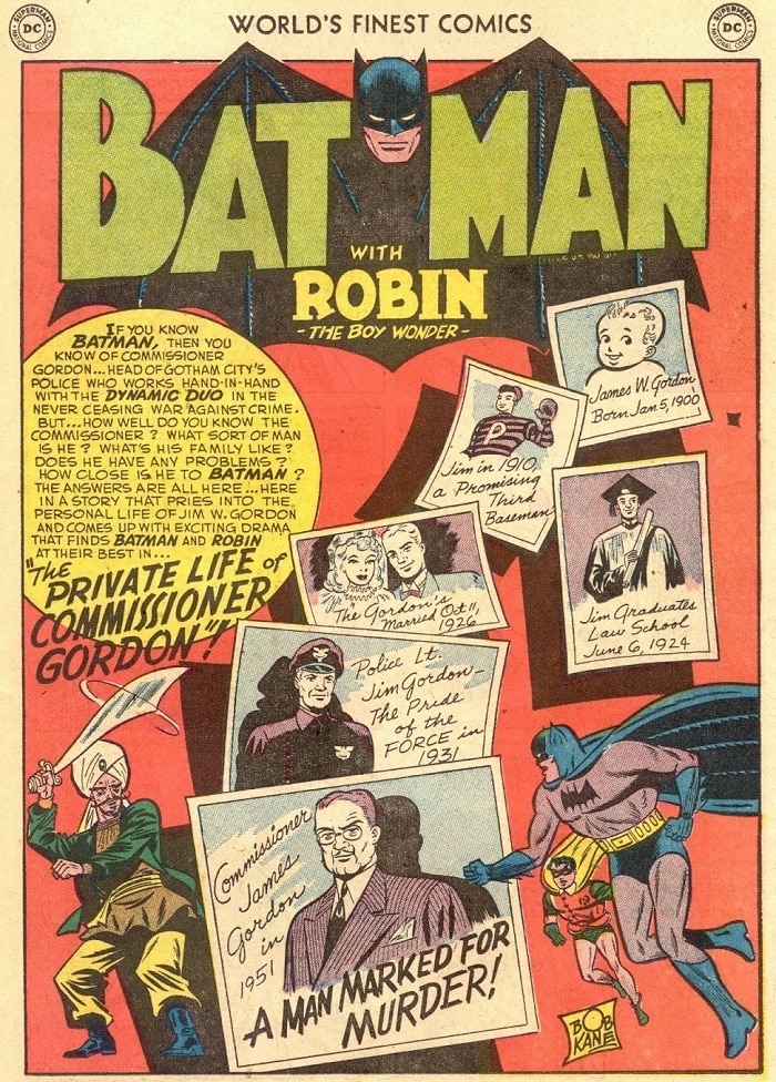 Jim Gordon Just The Facts Dc